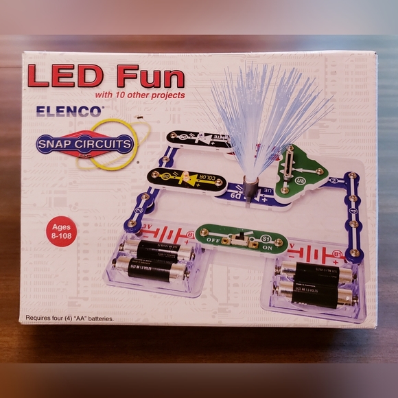 Elenco | Games | Snap Circuits Led Fun Kit By Elenco Scp1 New | Poshmark